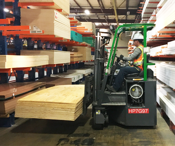 Bulky Timber Loads? Try Combilift’s CB Forklift